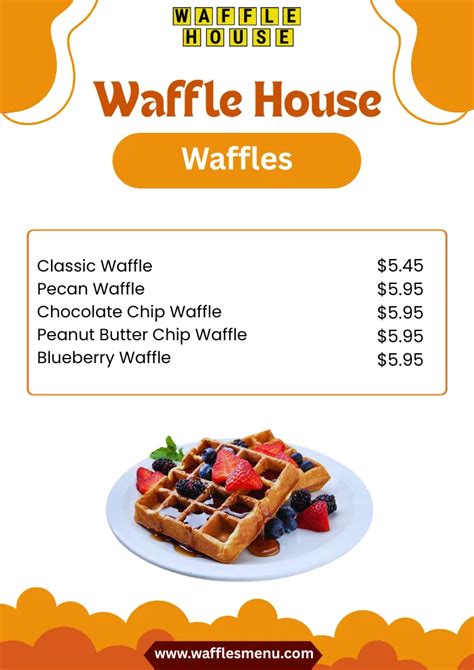 Latest Waffle House Menu With Prices Updated 2026