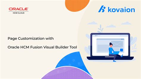 Page Customization With Oracle Hcm Fusion Visual Builder Tool
