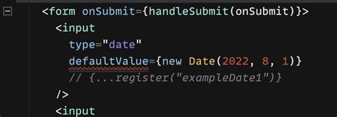 Issue Cannot Set Date Type Defaultvalue In Useform By Typescript · Issue 8807 · React Hook