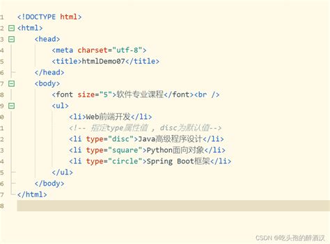 动态网站开发01——html基础html Demo Csdn博客