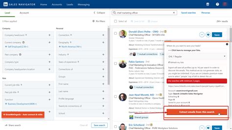 How To Easily Export Leads From Linkedin Sales Navigator 2024 Tutorial GrowMeOrganic