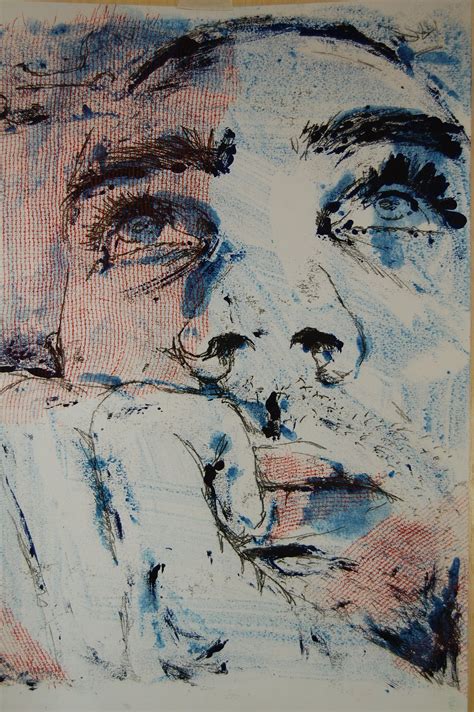 Monoprint Portrait Monoprint Art Monoprint Artists Monoprint