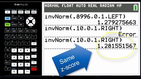 Z Score Table Calculator Ti 84 Cabinets Matttroy