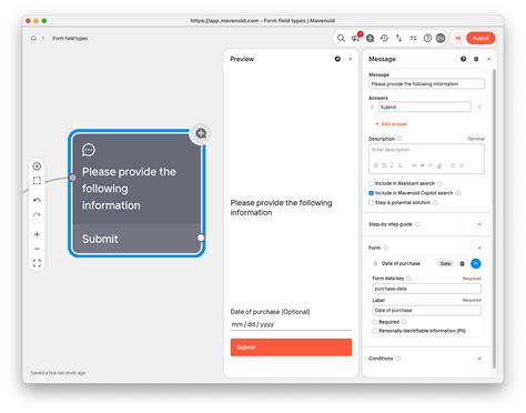Form Field Types · Mavenoid Help Center