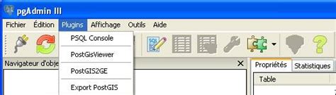 A Geospatial World Plugin Pgadmin Iii Export Postgis