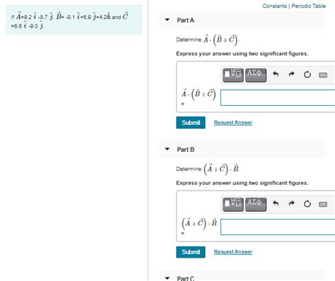 Solved Constants Periodic Table If A B Chegg Com