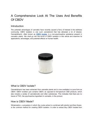 PPT - A Comprehensive Guide To The Uses And Benefits Of HHCP ...