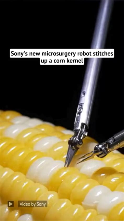 New Microsurgical Robot That Can Stich The Smallest Thing 의사 의학 아이디어