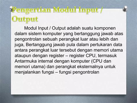 Inputoutput Pptx