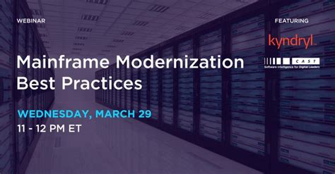 Zahra Jamshed On Linkedin Mainframe Modernization For Cloud Best Practices Webinar