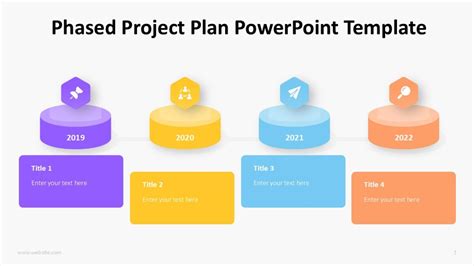 Phased Project Plan Powerpoint Template Pptuniverse