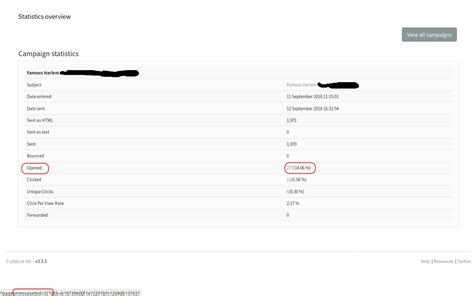 Solved Issues With Advanced Statistics Plugin ℹ️ Support Phplist