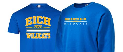 Eich Wildcats Apparel And Spirit Wear Prep Sportswear
