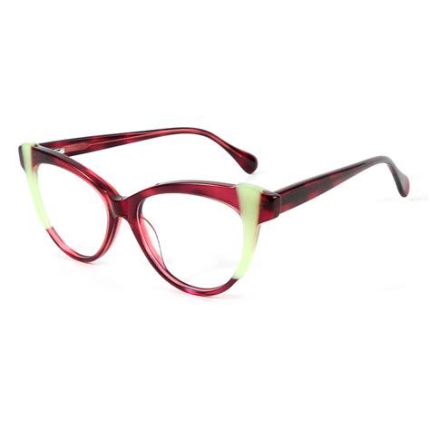 Lm6040 Fashion Cat Eye Acetateo Classical Glasses Optical Frames