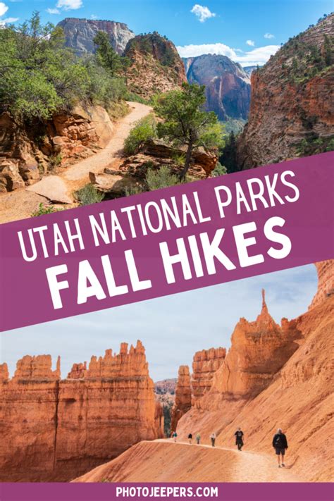 Best Fall Hiking In Utah National Parks Photojeepers