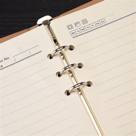 手帐本日式a5旅行本复古活页记事本定制logo随身记账笔记本子简约大学生创意本子 虎窝淘