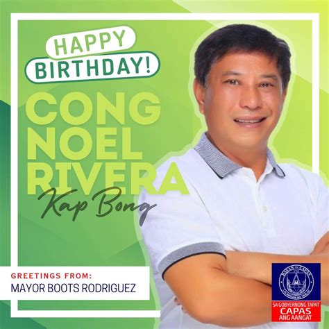 Happy Birthday Cong Noel Bong Rivera
