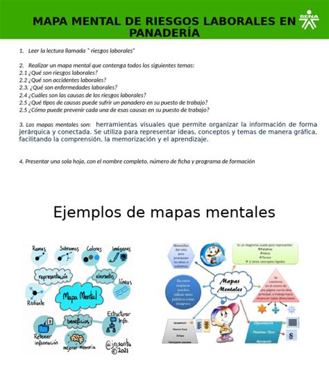 Mapa Mental De Riesgos Laborales Pdf