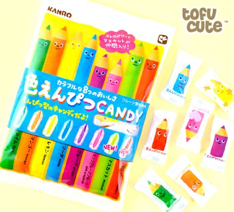 Buy Kanro Iro Enpitsu Coloured Pencil Fruity Candy At Tofu Cute