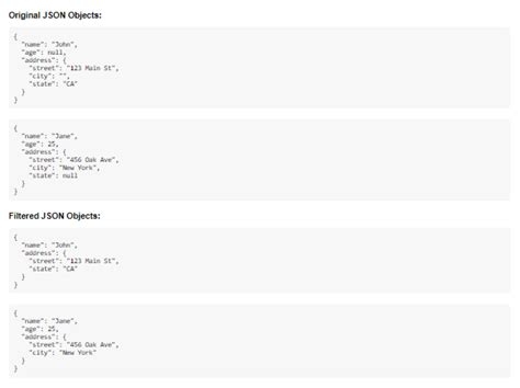 Vue Js Remove Empty Or Null Value From Json Javascript Example