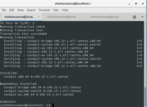 Comment Installer Cockpit Sur Linux Centos 7 Stacklima