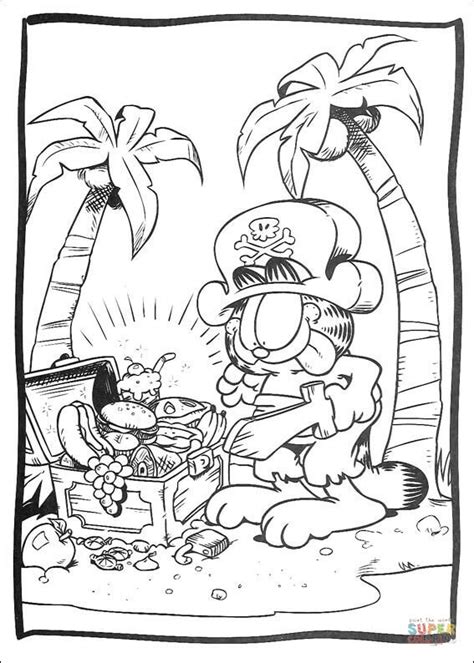 Treasure Hunt Coloring Page Coloring Pages
