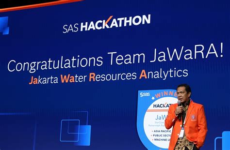 Sas Hackathon Winner Predicts And Mitigates Jakarta Flooding Digital