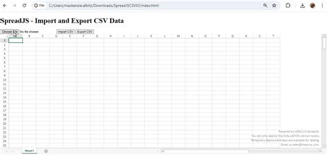 How to Import and Export CSV Files Using JavaScript | SpreadJS