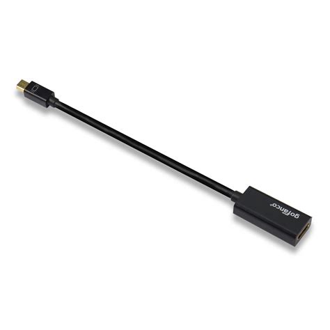 Gofanco Mini Displayport To Hdmi 4k Adapter Black Mdphdmi4k2k