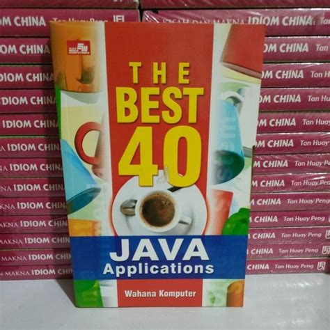 Jual Buku Murah Original Buku The Best 40 Java Applications Shopee