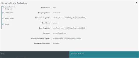 — Simplifying Rgw Multi Site Replication With Ceph Dashboard Introducing The New 4 Step