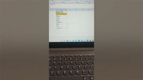 Ms Excel Speak Cellexcel Exceltips Exceltricks Msoffice
