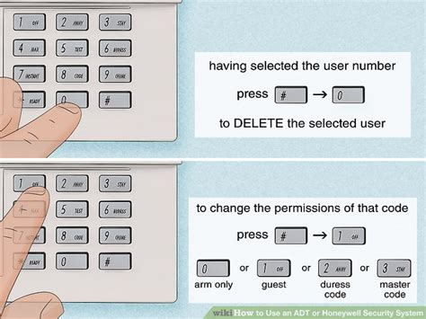 How To Use An Adt Or Honeywell Security System With Pictures
