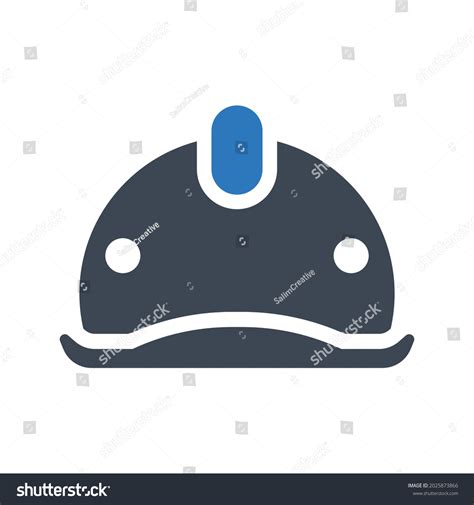 Construction Helmet Icon Vector Graphics Stock Vector Royalty Free