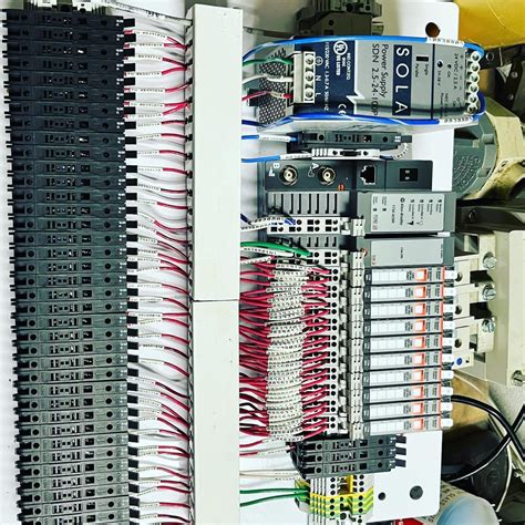 Point i/o panel I assembled ( 2nd year for industrial apprentice ) : r ...