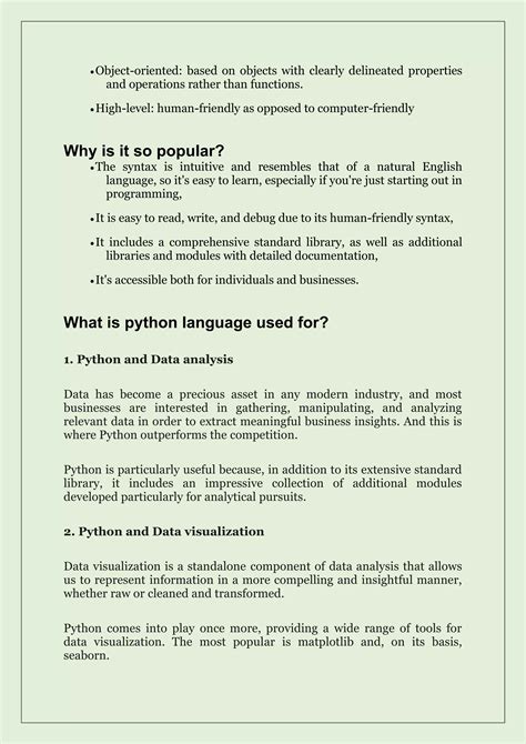 get started with python language pdf