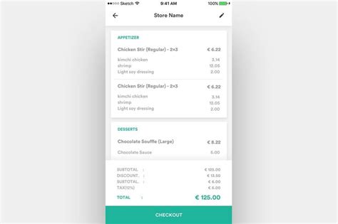 complete ios ui kit for delivery app by divanraj