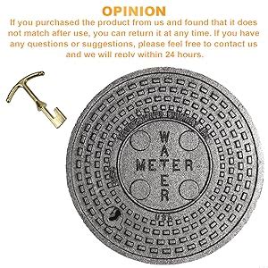 Vidabte M07001 Water Meter Key 55 Inch Length Water Meter Cover