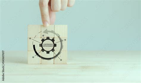 Continuous Improvement Concept Solving Problems Improving Organizational Processes Creating