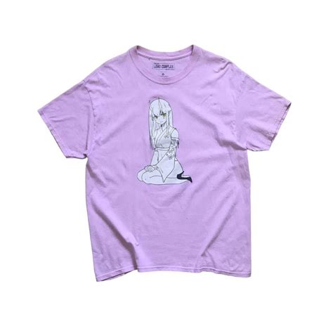 Lewd Complex Anime Girl Graphic T Shirt Mens Fashion Tops And Sets