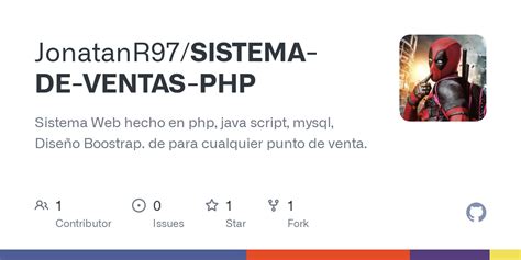 github jonatanr97 sistema de ventas php sistema web hecho en php