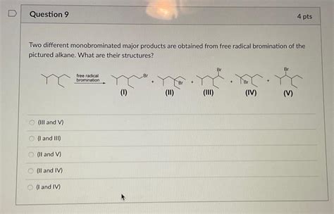 Solved Question 4 4 Pts Which Of The Following Is The