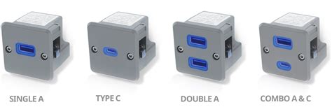 AMPs USB Power Type A And AMPs USB Power Type C