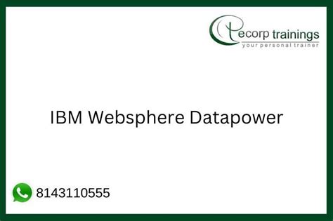 Ibm Datapower Online Training Ibm Websphere Datapower Training