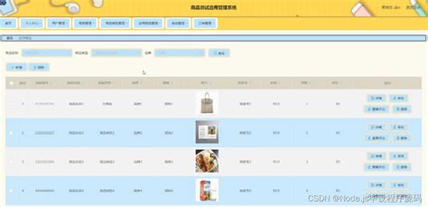 计算机毕业设计nodejs商品测试应用管理系统源码程序lw远程调试js后台商品管理源码 Csdn博客