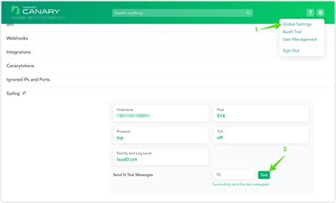 Sending Alerts To Microsoft Sentinel With Syslog Thinkst Canary