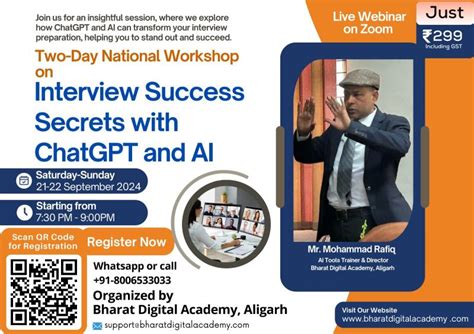 mohammad rafiq on linkedin interview chatgpt ai