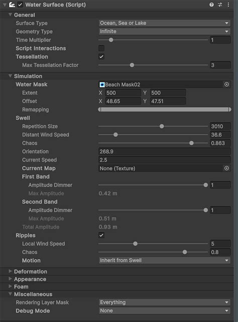 The HDRP Water System In Unity LTS Technical Articles Unity Discussions