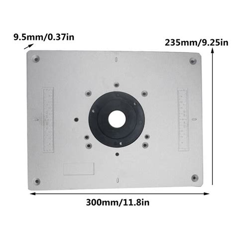 Aluminium Router Table Insert Plate Table Multi Pu Vicedeal