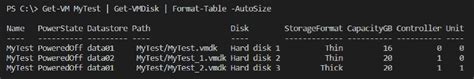 Script Powercli Vm Disk Report